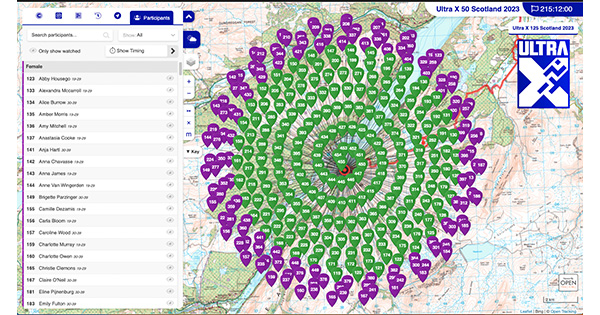 Ultra X 50 Scotland 2023 | Open Tracking