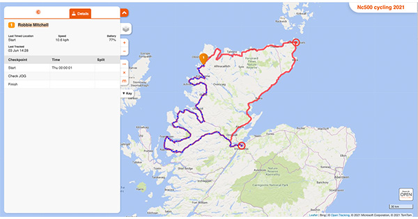 Nc500 cycling 2021 | Open Tracking
